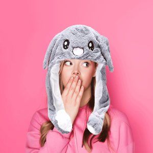 Accessories | Light Up Animal Character Moving Ear Hat | Poshmark